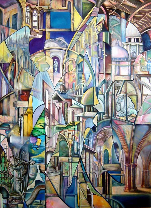 Angels in the Architecture | Paintings